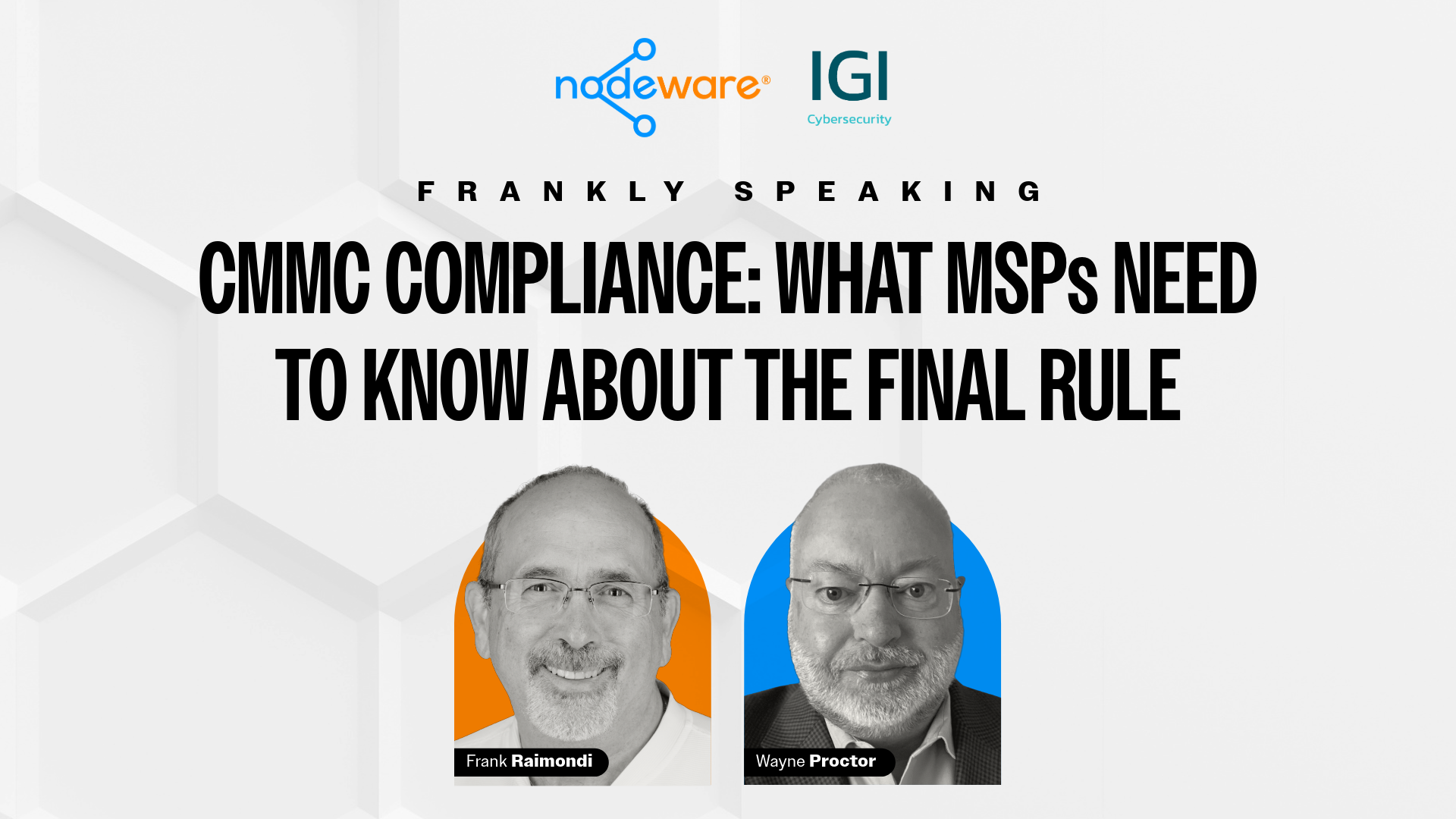 Frankly Speaking | CMMC Compliance: What MSPs Need to Know About the ...